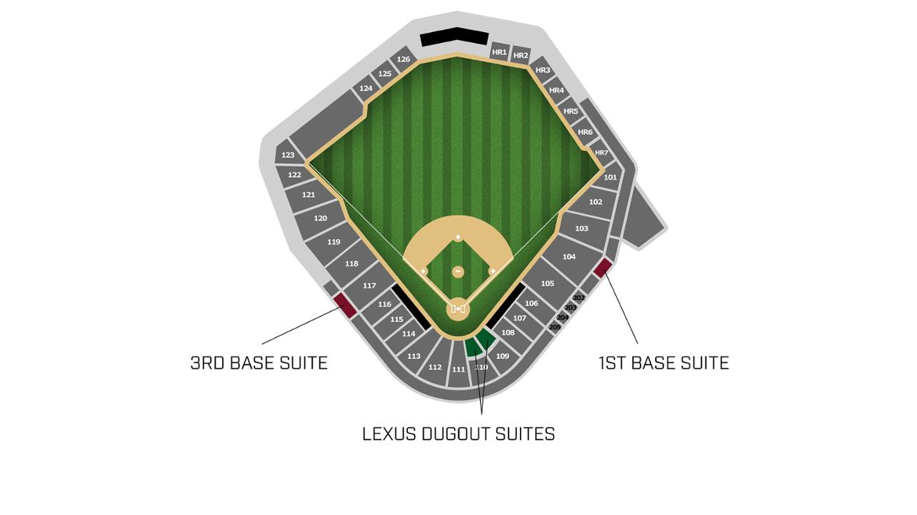 Charlotte Knights Luxury Suites | Knights