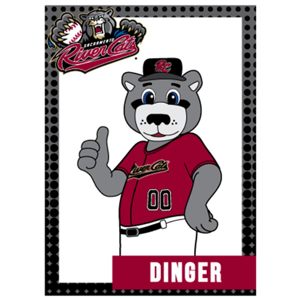 Dinger Appearances | River Cats