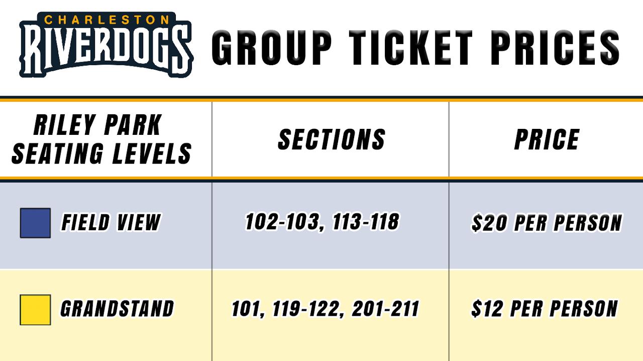 Groups, Picnics, & Suites | RiverDogs